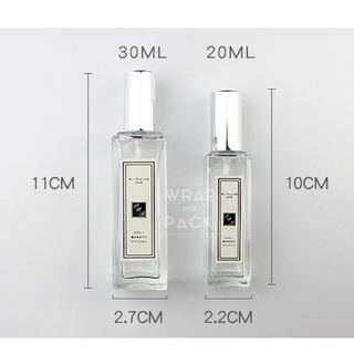 Pink glass spray perfume bottle automizer Jo Malone style bottles rose ...