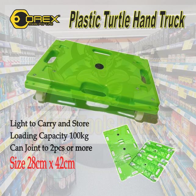 OREX FOLDABLE TROLLEY / PLATFORM TROLLEY / TURTLE HAND TRUCK / TURTLE ...