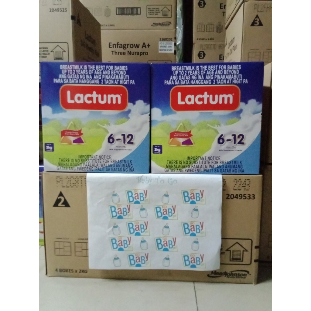 Lactum 6-12 Months Old Plain 2kg | Shopee Philippines