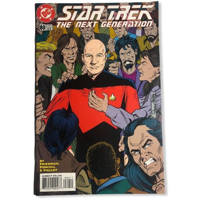 Star Trek The Next Generation 80 DC Comic Book Printed 1996 Cover by ...