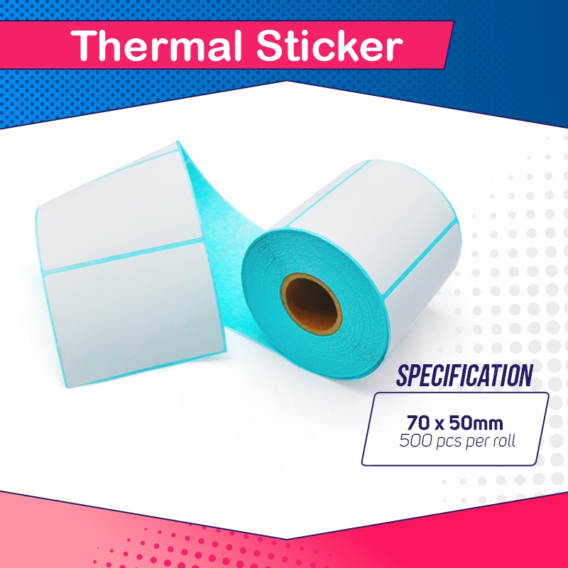 Thermal Barcode Sticker / Label Sticker for Thermal Printer (use for ...