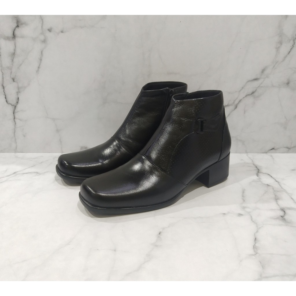 Charlie Walker 732 Formal Work Leather Boots For Women | Shopee Philippines