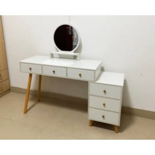 My Sunny Home C81 Vanity Table with LED lights and Drawers | Shopee ...