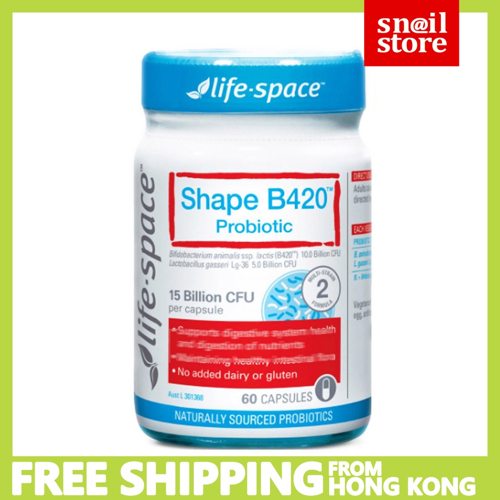 Life Space Shape B420 probiotic （EXP 2026） 60 capsules | Shopee Philippines