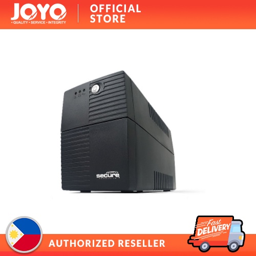 SECURE UPS 650VA 4-SOCKETS UNINTERRUPTIBLE POWER SUPPLY W/ AVR ...