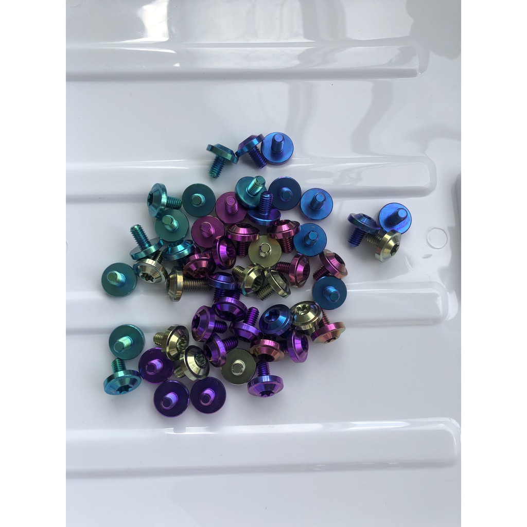 Titanium GR5 6li10 Screws Catch Carte / Front / Chain Box / Slug Box ...