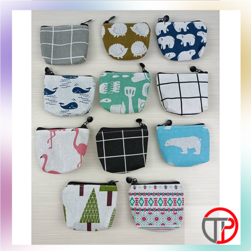 OnlineTyangePh Mini Cotton Linen Coins Jewelry Key Storage Bag Wallet ...