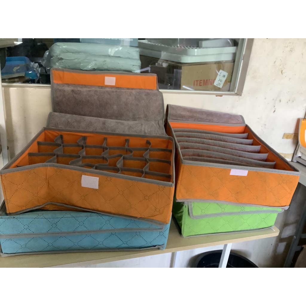 Divider Storage Box Panty Socks Bra Storage Box Underwear Organizer