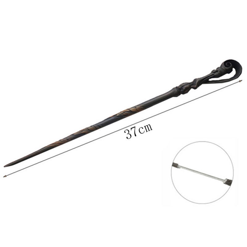 Harry Potter Hermione Magic Wand cosplay Ron metal core wand (with Free ...