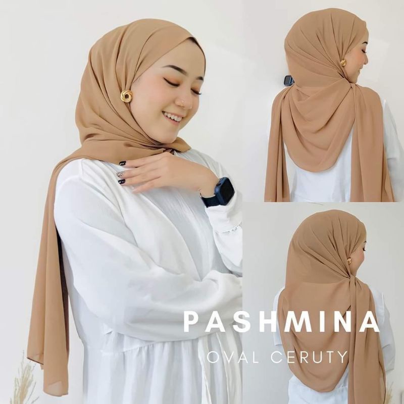 Latest OVAL Pashmina/Instant Pashmina/CURVE Pashmina | Shopee Philippines