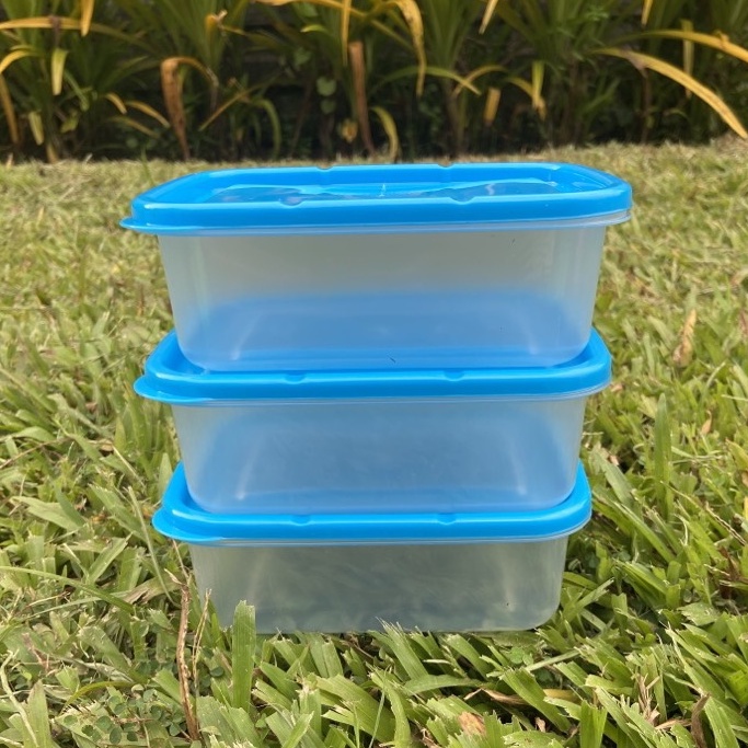 LHK 3/6PCS Tupperware Plastic Lunch Bento Box Food Container with Lid ...