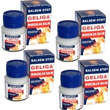 Geliga Balsem Muscular Mentholated Rub 4x40g | Shopee Philippines