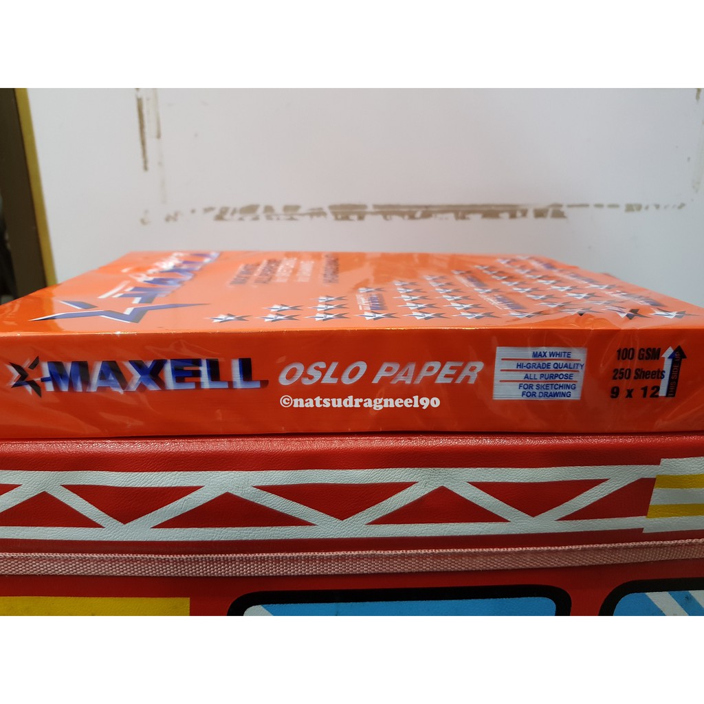 Oslo Paper [ 250 Sheets/100 gsm ] | Shopee Philippines