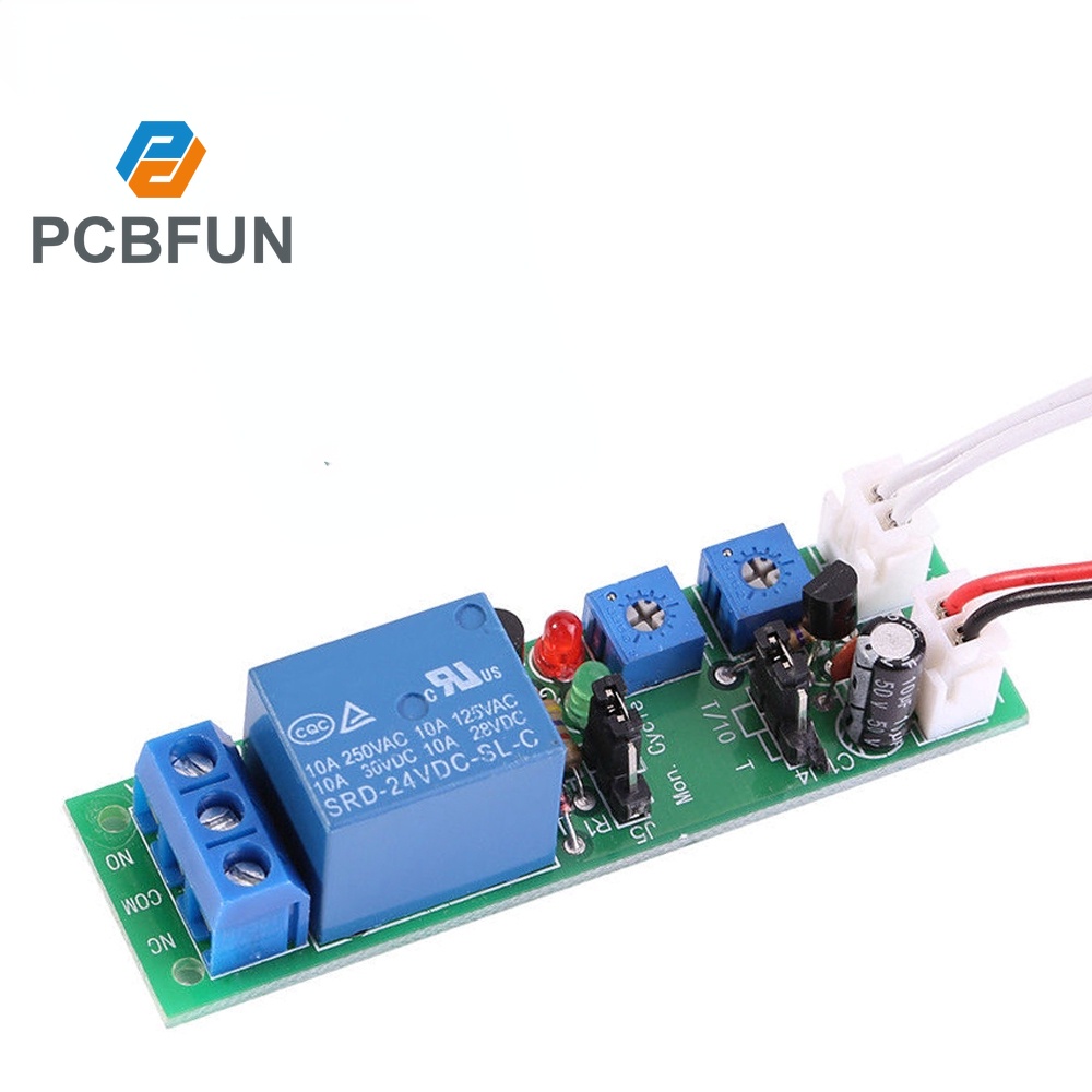 Pcbfun Dc 12V 0 - 120 Minutes Adjustable Infinite Cycle Delay Timer ...