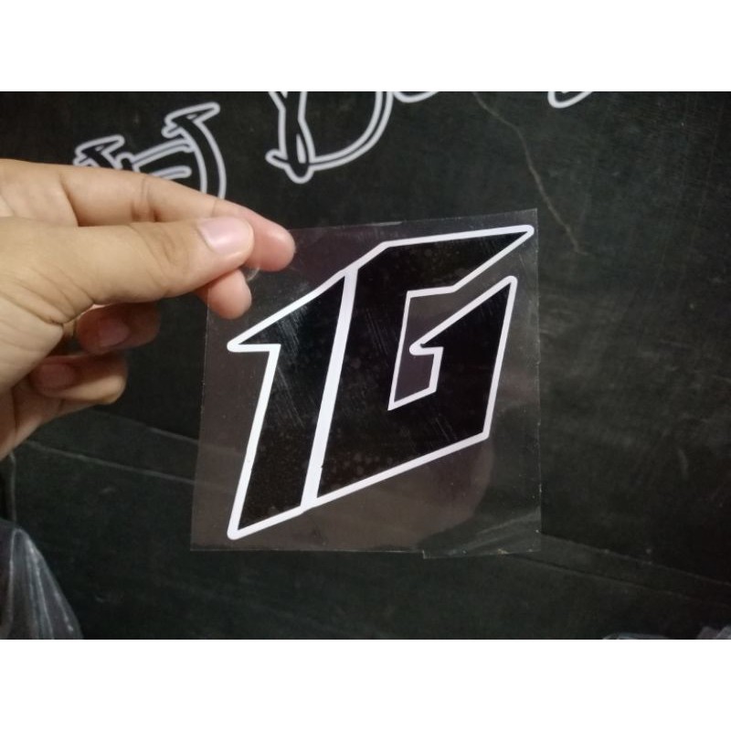 1G BLACK & WHITE CUTOUT STICKER (inspired) | Shopee Philippines