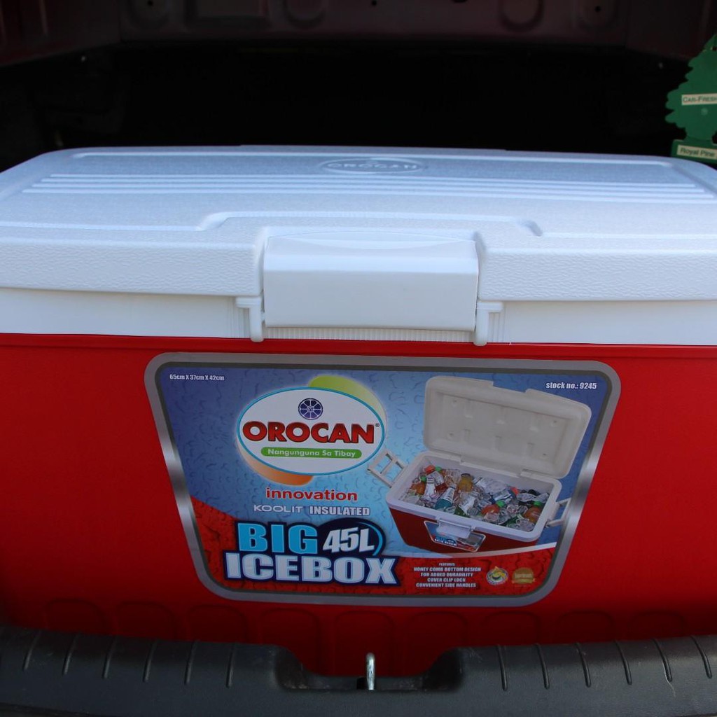 Orocan Ice box IceBox Cooler Chest Insulated 45L w/ free ice scoop ...