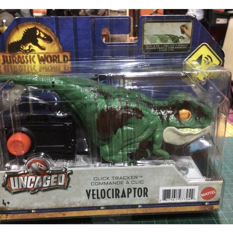 Jurassic World Dominion Uncaged Clicker Velociraptor GYN41 | Shopee ...