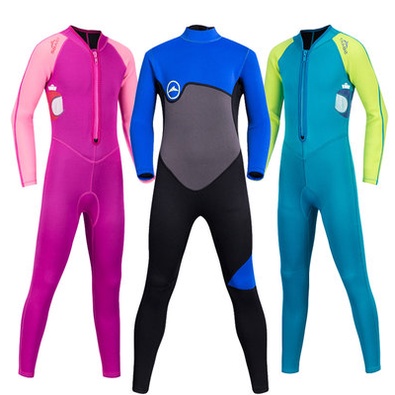Shabart 2MM children's conjoined winter swimsuit for boys and girls ...