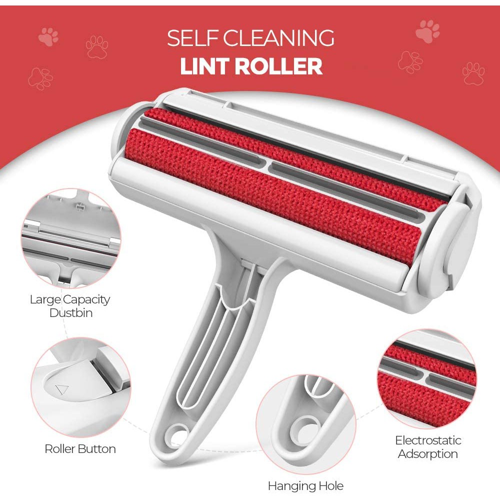 Pet Cat Lint Roller Remover Pet Hair Cleaner Remover Sofa Bed Clothes ...