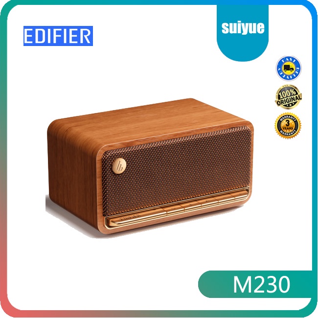 Edifier M230 Bluetooth Speaker Mini Portable Wireless Low Audio Retro ...