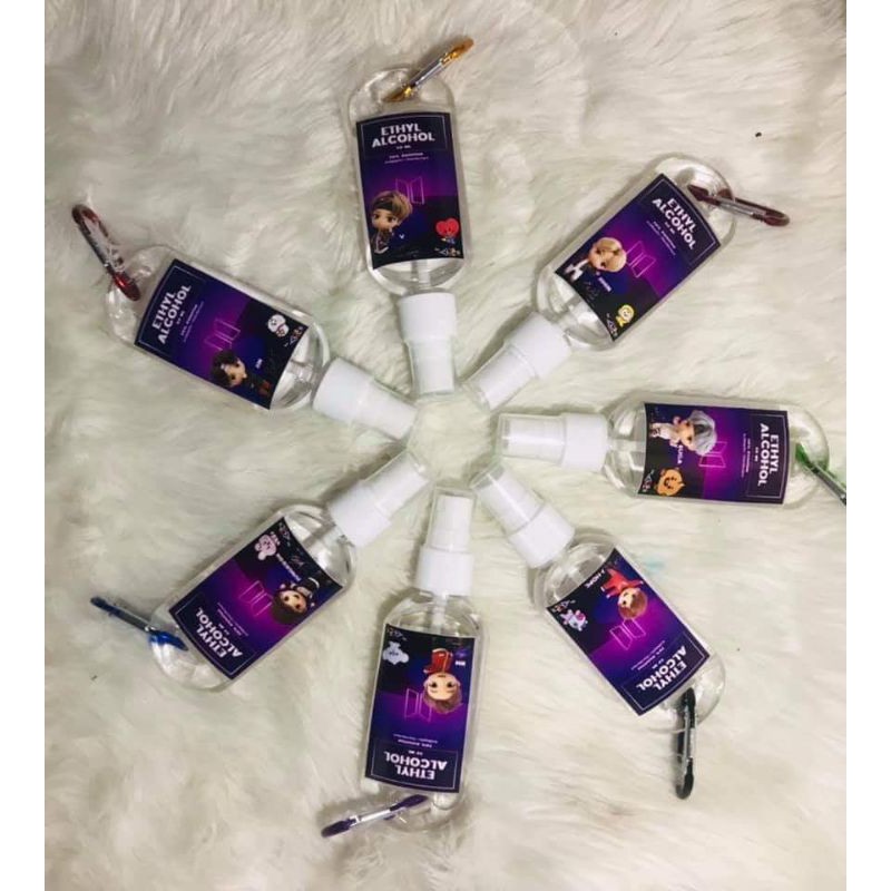 Keychain spray Bts x BT21 | Shopee Philippines