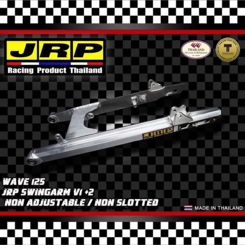 Jrp swing arm +2 V1 Prototype Wave 125 non sloted adjustable | Shopee ...