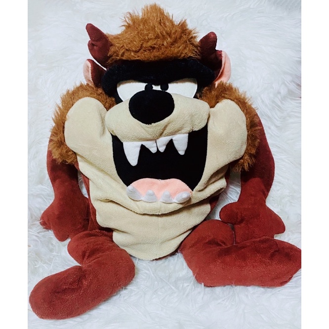 Taz Plush Looney Tunes Vintage Rare Plush Taz | Shopee Philippines