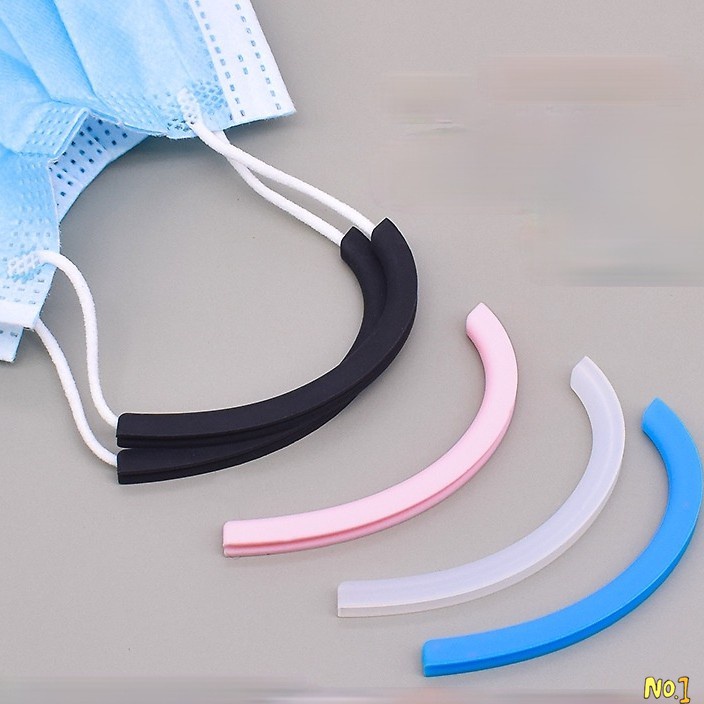 Gooday 1 Pairs Soft Anti Slip Ear Protectors Silicone Mask Ear Hook Ear ...