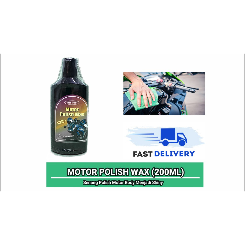 Jeskey Motor Polish Wax (200ml) | Shopee Philippines