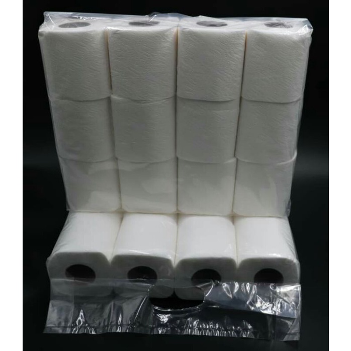 Virgin Pulp Bathroom Tissue / 12 pieces / 1 dozen | Shopee Philippines
