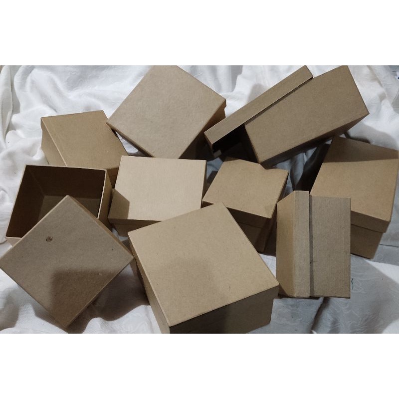 Kraft Hard Brown Box. | Shopee Philippines