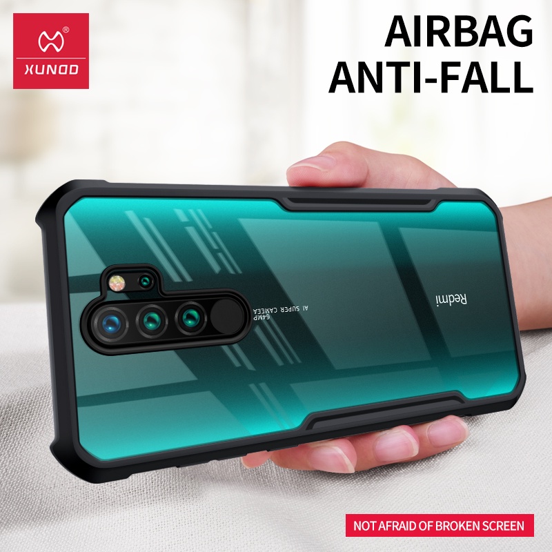 Redmi Note 8/ Note 8 Pro XUNDD Beatle Series Shockproof Acrylic Case ...