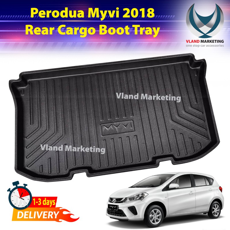 Perodua Myvi 2018 Rear Cargo Boot Tray | Shopee Philippines