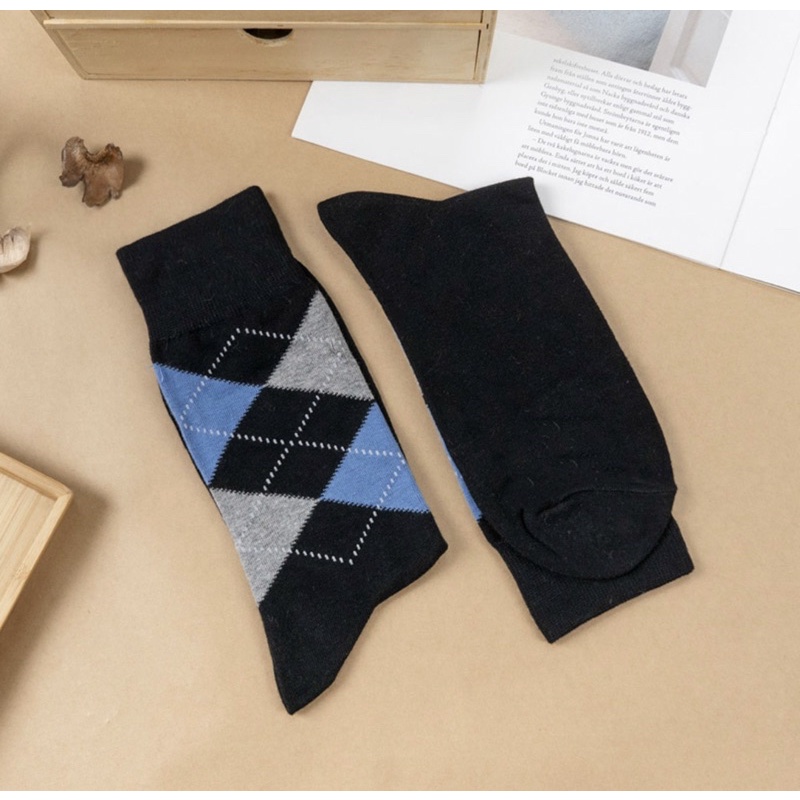 Korean Socks - Men Acrylic Formal Socks - Iconic Socks | Shopee Philippines