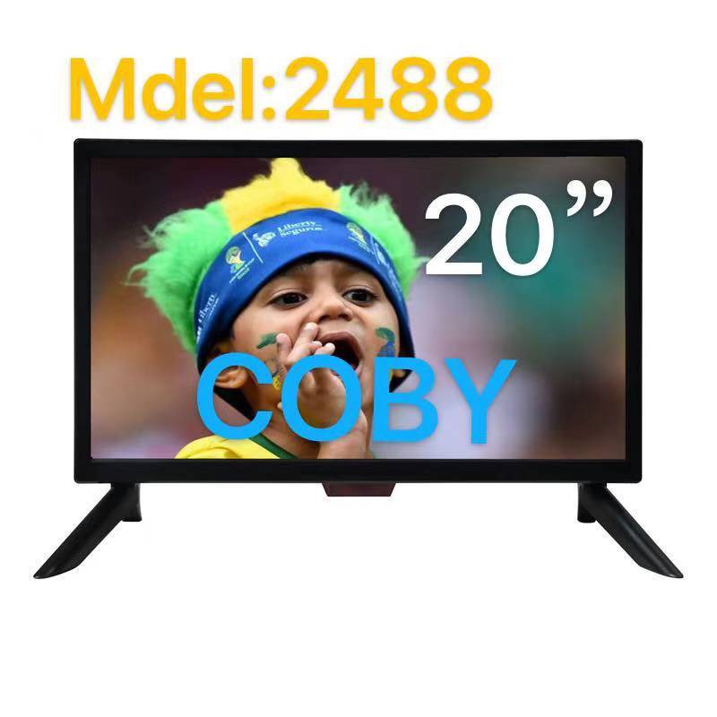 COBY LED TV 20INCHES SCREEN LED TV WITH BRACKET MODEL2488 | Shopee ...