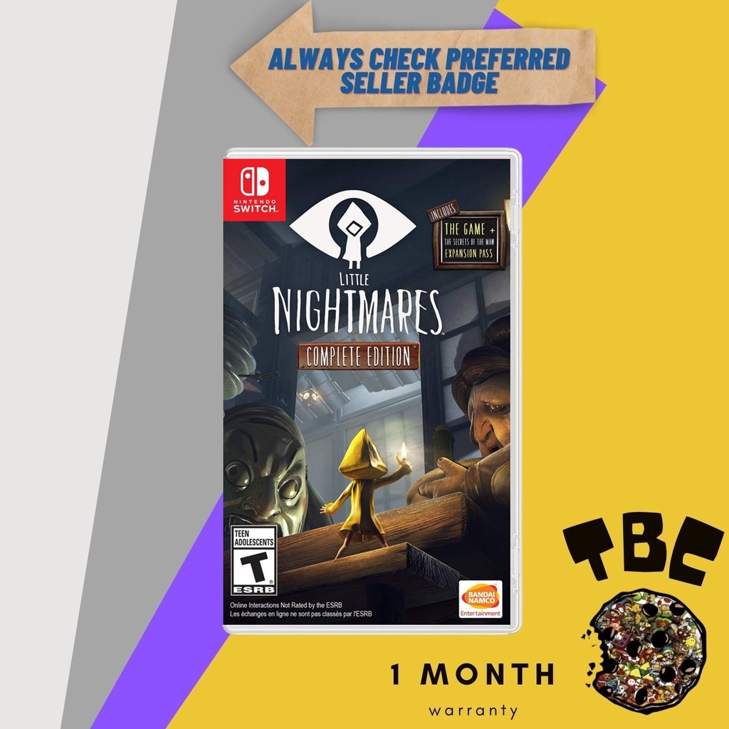 Switch Little Nightmares Complete Edition - Nintendo Switch | Shopee ...