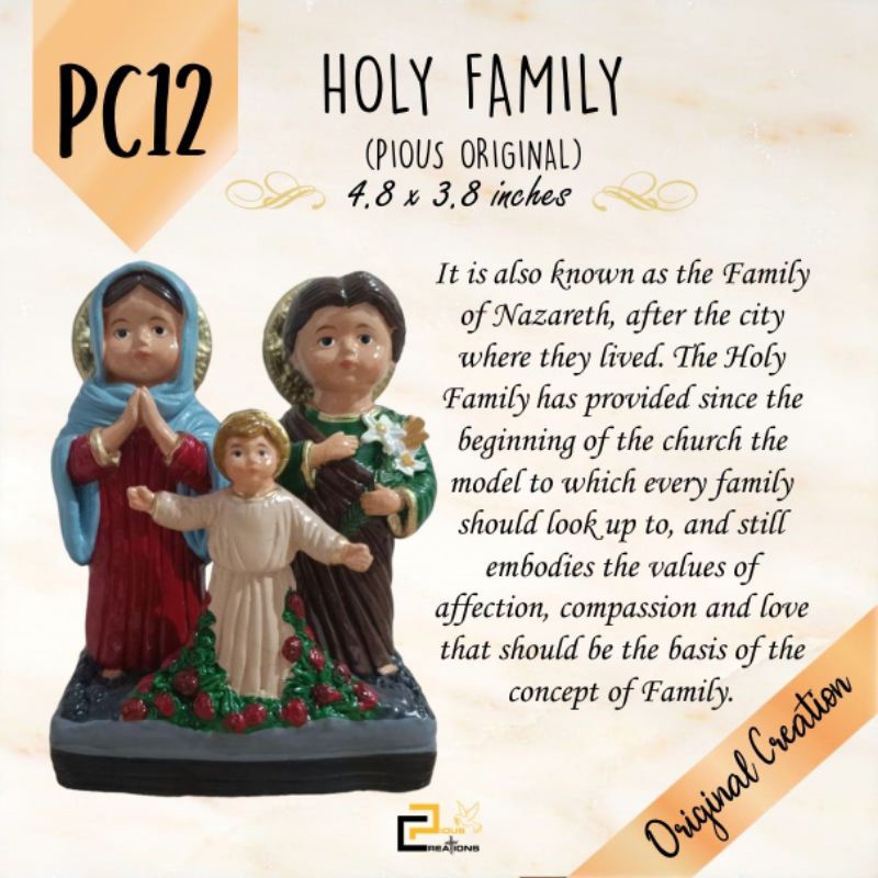 Chibi Holy Family (Version2) | Shopee Philippines