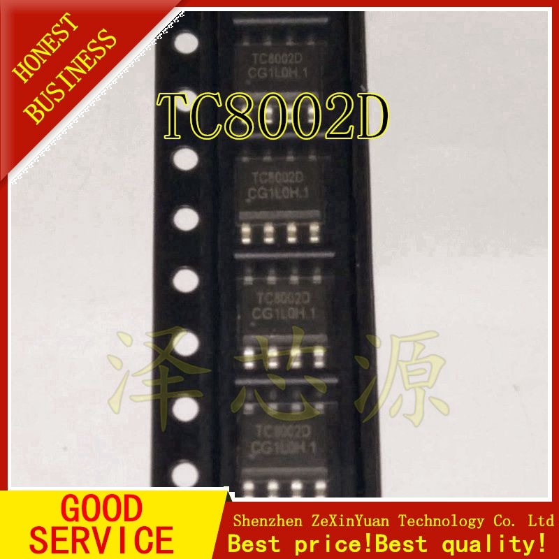 20PCS/LOT TC8002D TC8002 8002D 3W AUDIO POWER AMPLIFIER AUDIO POWER AMPLIFIER IC SOP-8 NEW ...