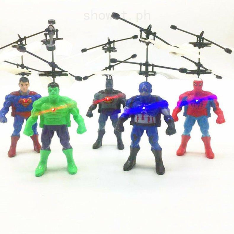 Marvel Toys Flying Spiderman, Superman Electronic Infrared Induction ...