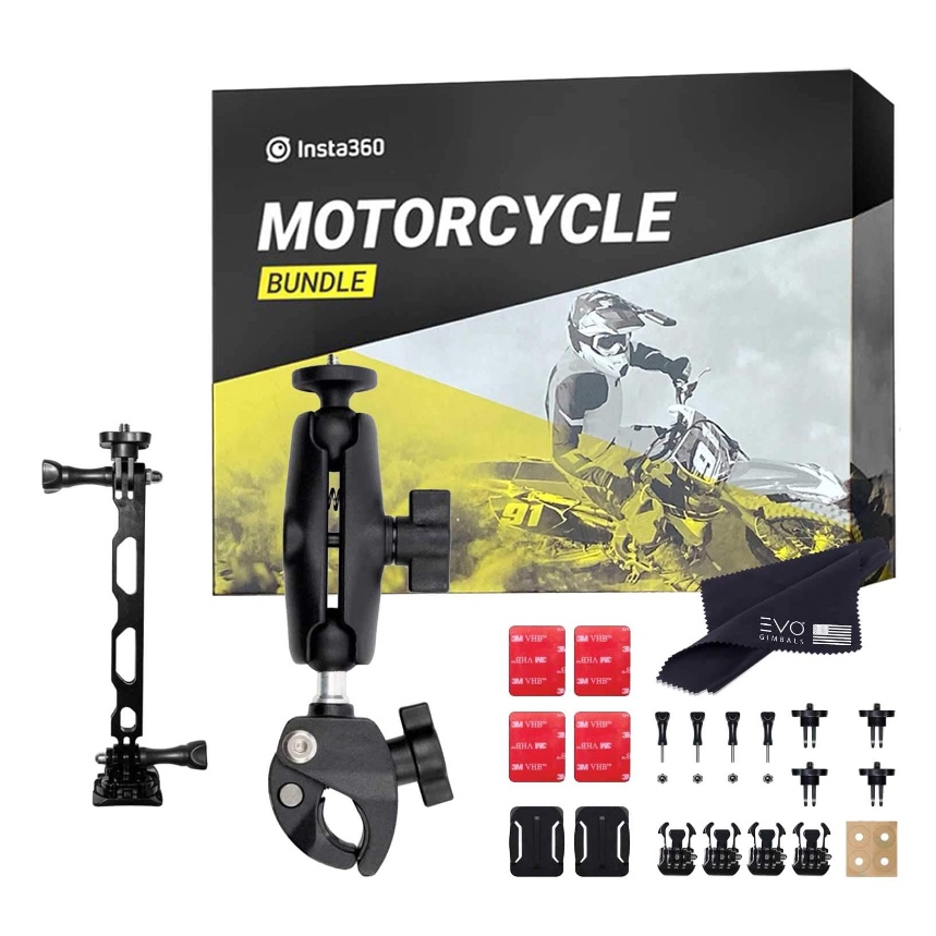 MOTORCYCLE MOUNT BUNDLE FOR INSTA 360 | Shopee Philippines