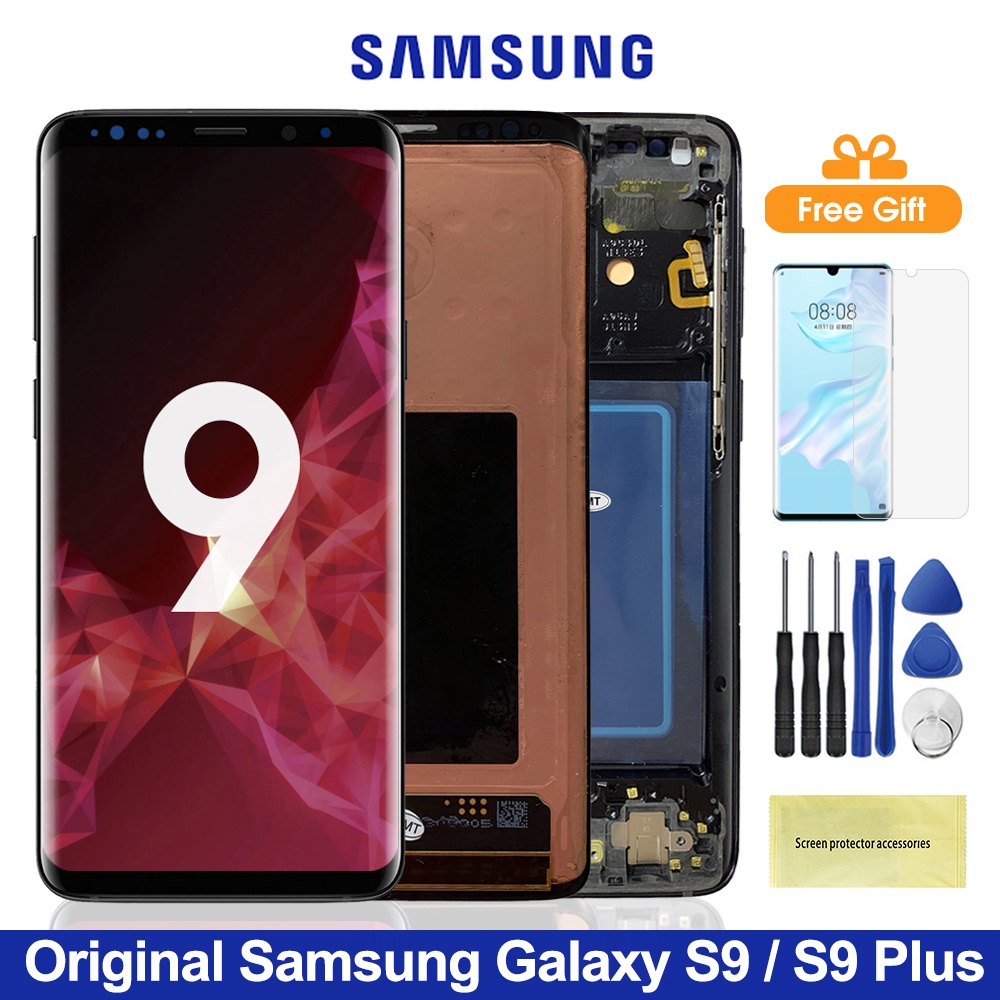 Original For Samsung Galaxy S9 G960F G960F/DS Lcd Display Touch Screen ...