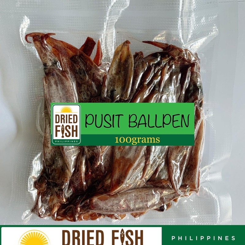 DFP Dried Seafood 100grams (Danggit, Pusit, Dilis, Tuyo Lapad, Espada ...