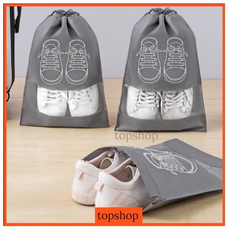 AIC Non woven drawstring shoe bag Dust bag shoes Slipper bag Travel ...