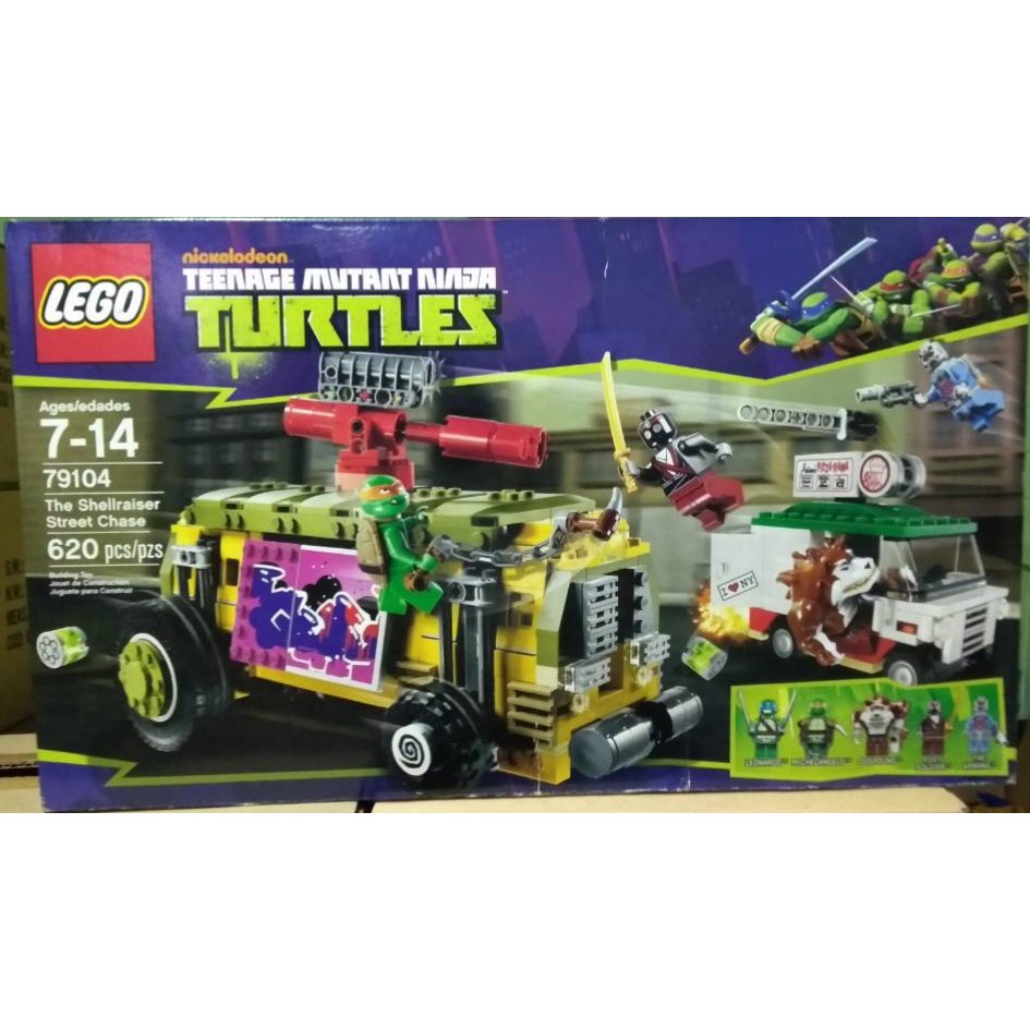 Lego TMNT Teenage Mutant Ninja Turtles The Shell Raiser Street Chase ...