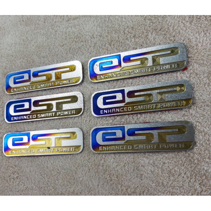 TITANIUM GR5 ESP AIRBOX EMBLEM | Shopee Philippines