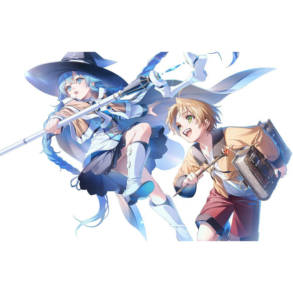 Mushoku Tensei: Jobless Reincarnation Posters / Japanese Anime A4 Size ...