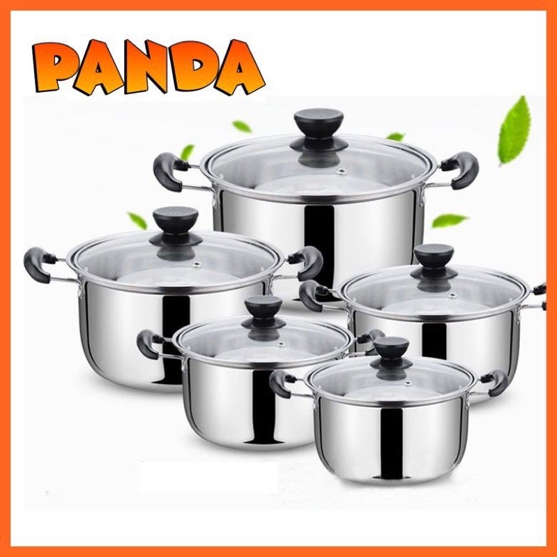 JS ARC Pot 5sets stainless steel | Shopee Philippines