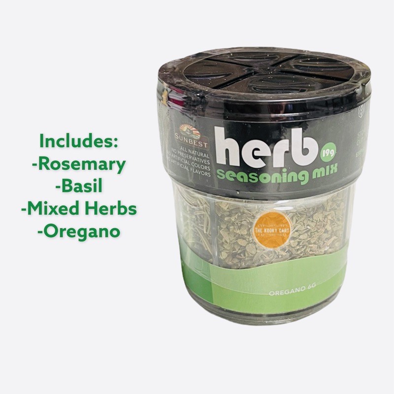 4in1 Barbecue / Herb / Indian Spices Herbs Spice Seasoning Mix by ...