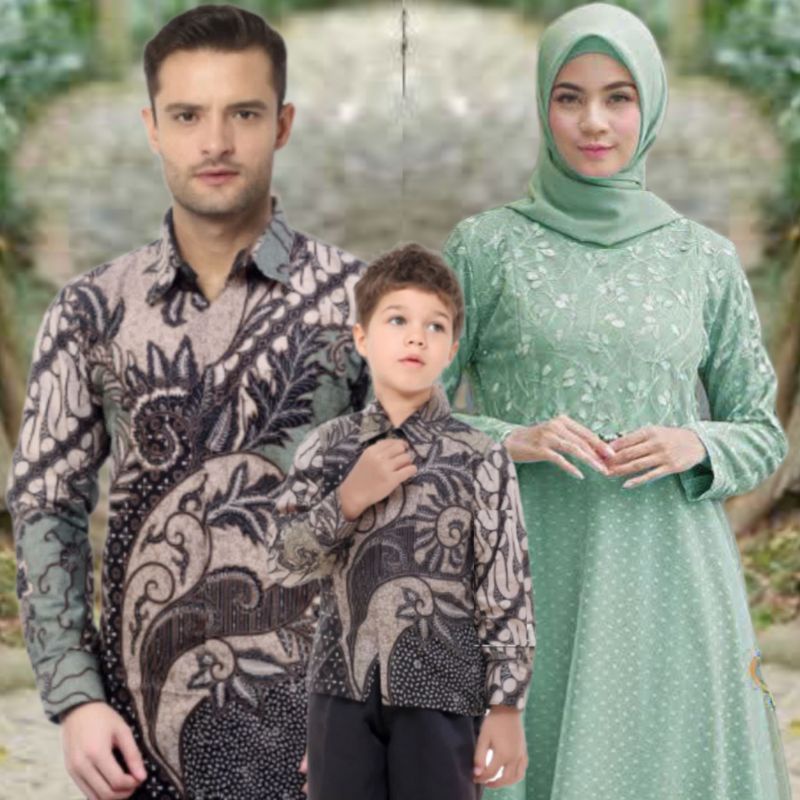Couple Clothes Sogan batik couple family batik couple Modern batik ...
