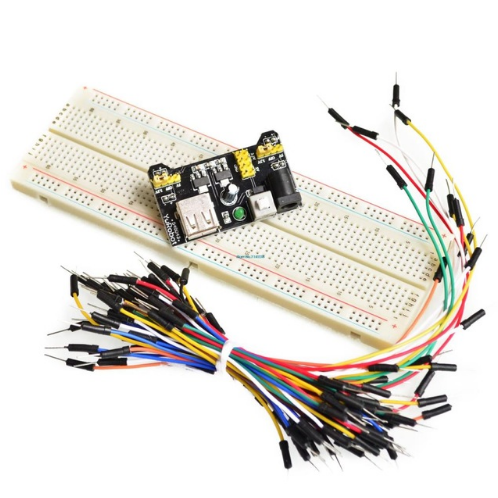 3.3V/5V MB102 Breadboard power module MB-102 830 points Solderless ...
